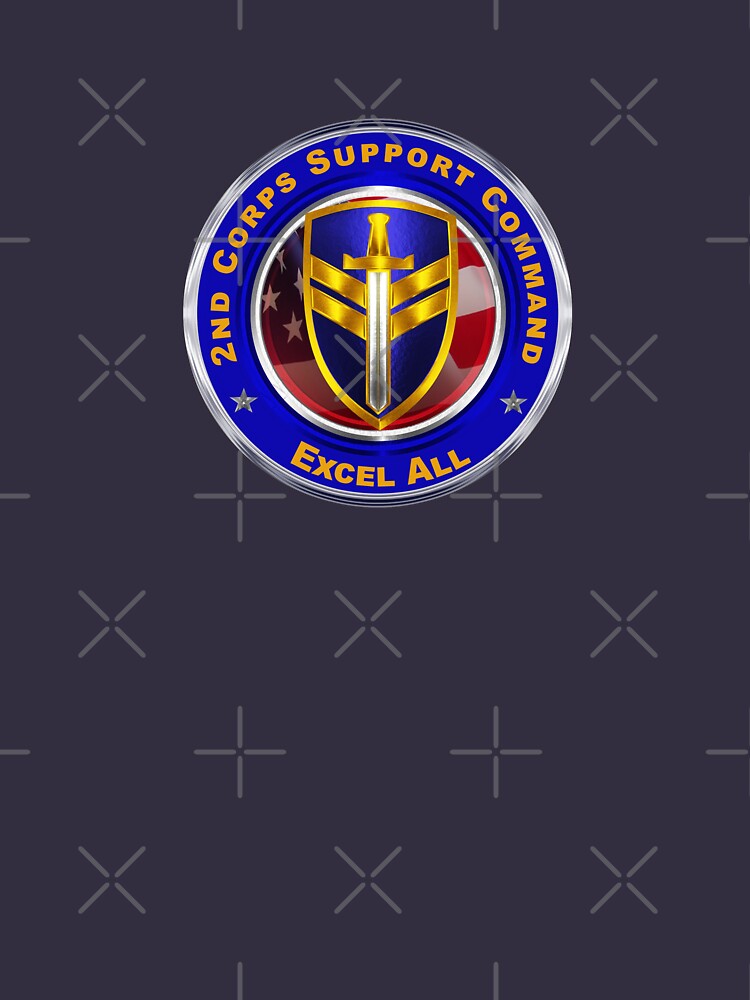 "2nd Corps Support Command "COSCOM"" T-shirt by SoldierAlways ...