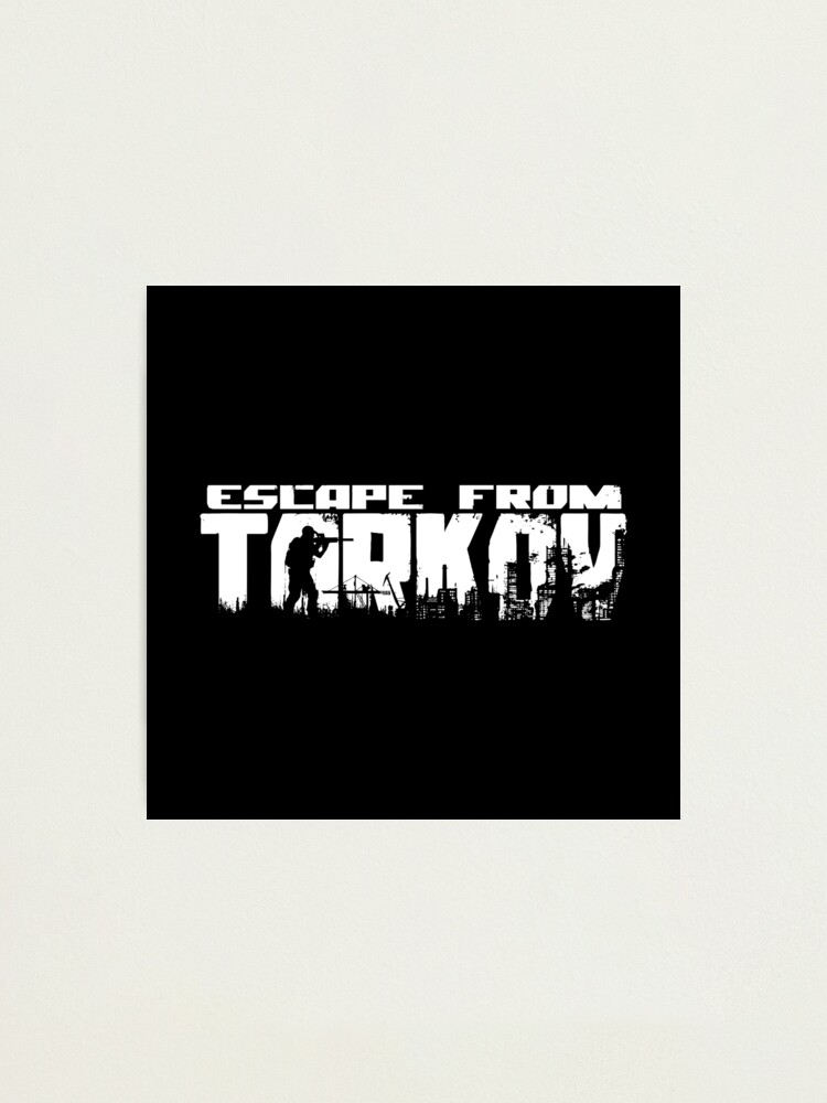 "Escape From Tarkov Logo" Photographic Print by EdenRocMPJan | Redbubble