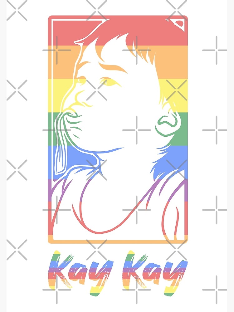 "Kay Kay Pride Large Logo" Poster for Sale by HotelAlfaPapa | Redbubble