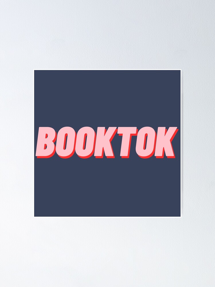 "BookTok" Poster for Sale by polishalpaca | Redbubble