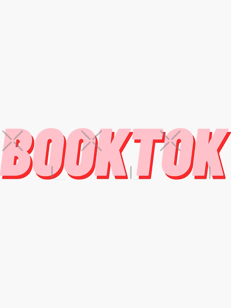 "BookTok" Sticker for Sale by polishalpaca | Redbubble