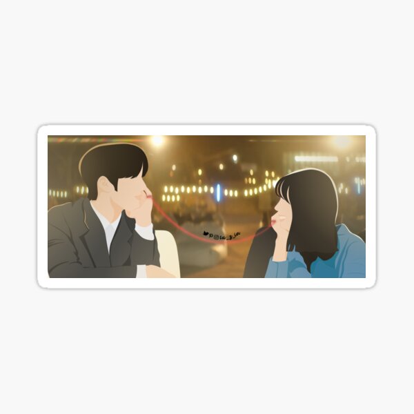 "My Roommate is Gumiho" Sticker for Sale by ayshatazin | Redbubble