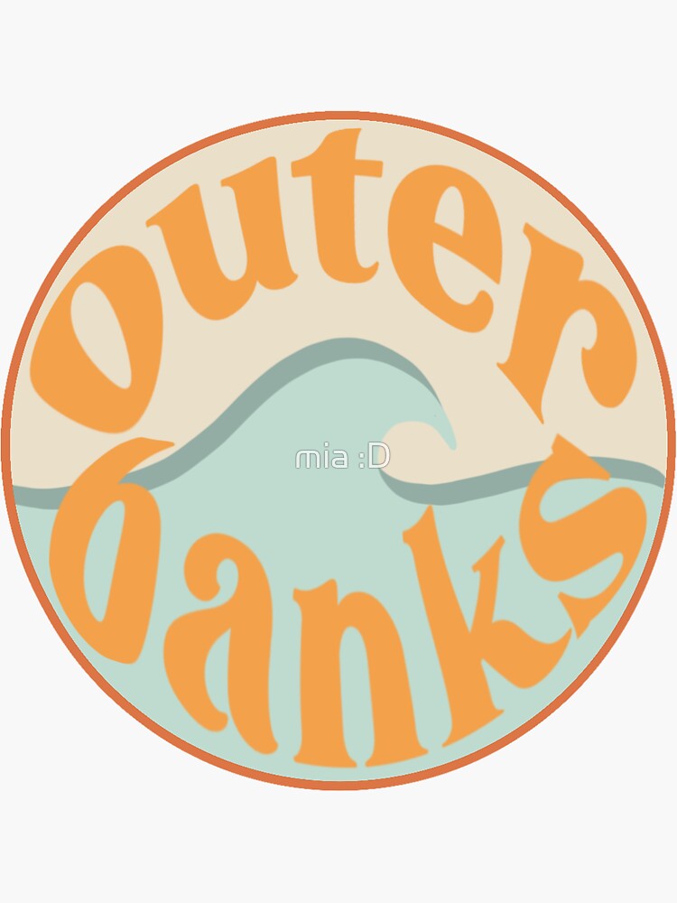 "outer banks obx logo" Sticker for Sale by cvllenz | Redbubble