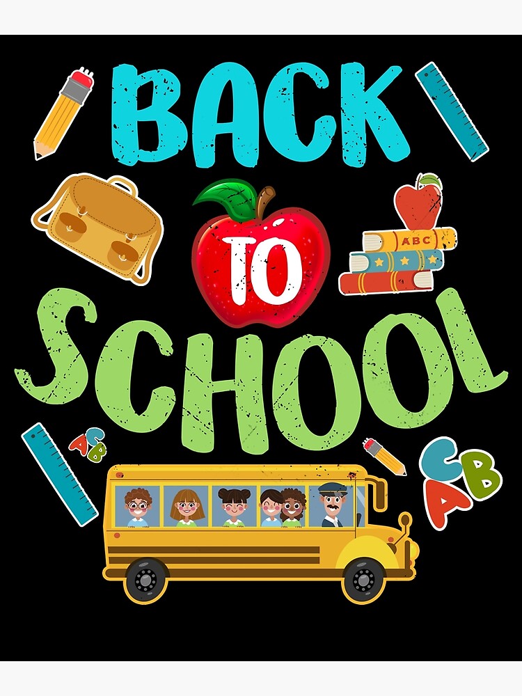 "Welcome Back to School Here I Come Elementary 1st grade" Poster by ...