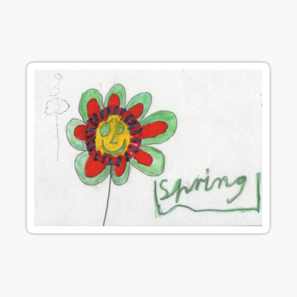 "Spring is here! Indigenous Children's Art" Sticker for Sale by ...