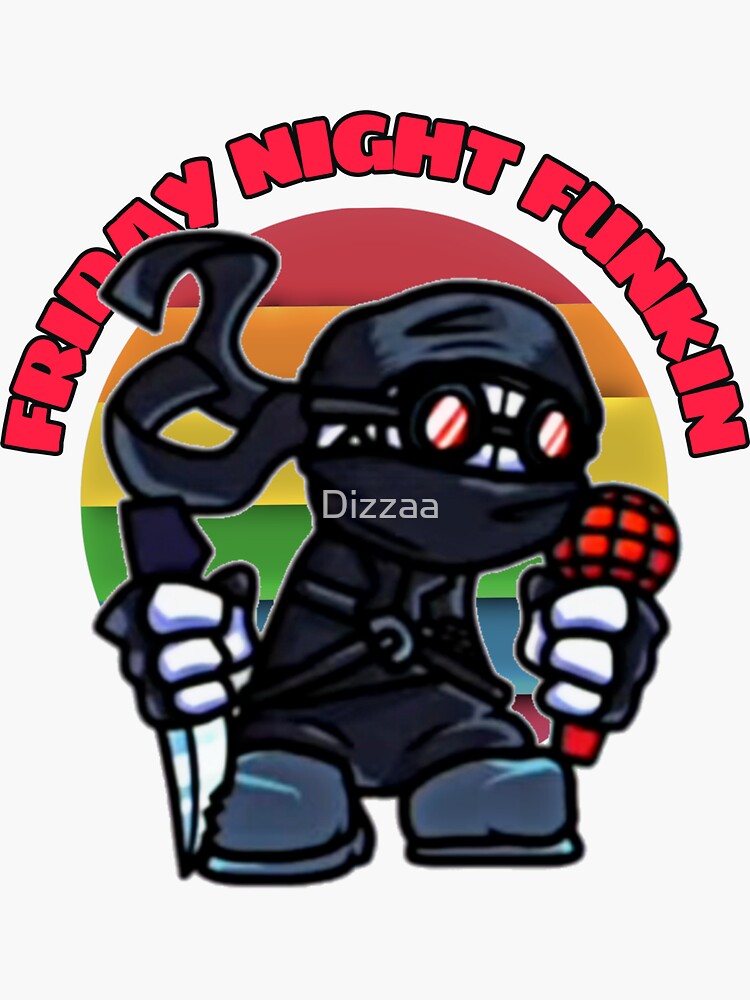 "Friday Night Funkin best character fnf " Sticker for Sale by Dizzaa ...