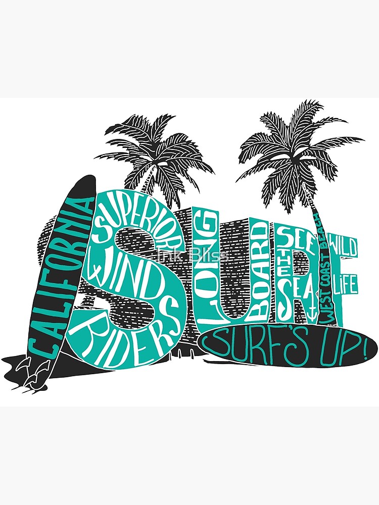 "Super Surfing" Poster by FlowItStore | Redbubble