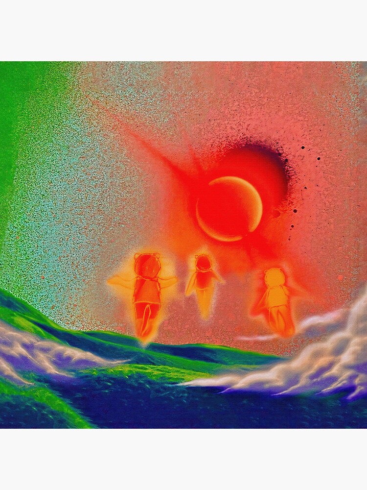 "New Donda Poster" Sticker for Sale by exoyhengauty | Redbubble