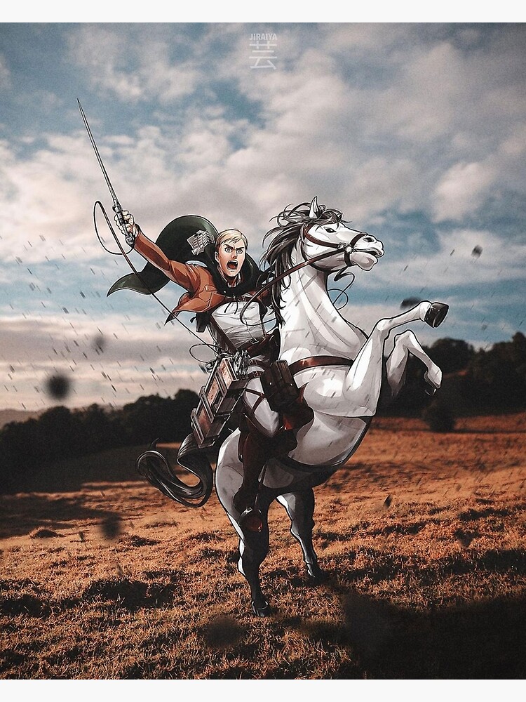 "erwin smith edit" Poster by brahfun07 | Redbubble