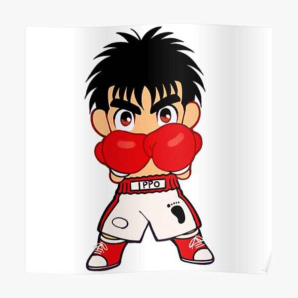 Póster «Hajime no ippo - Chibi ippo» de ShindouArt | Redbubble