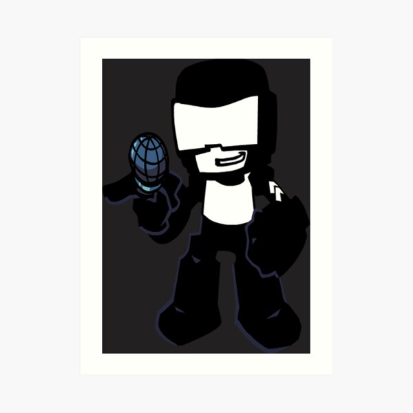"TankMan FNF (Friday Night Funkin)" Art Print for Sale by Atsuhiro ...