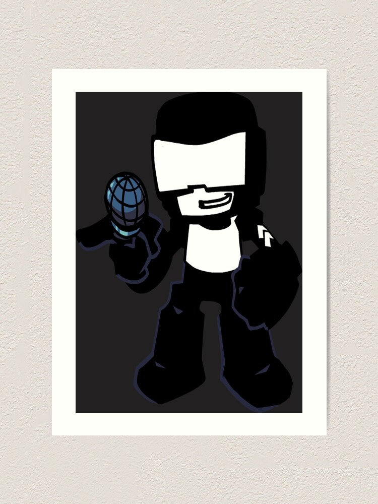 "TankMan FNF (Friday Night Funkin)" Art Print for Sale by Atsuhiro ...