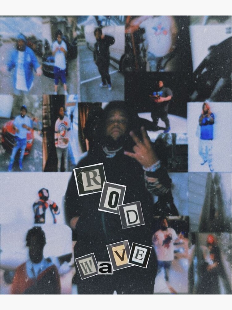 "Rod Wave" Poster for Sale by GoodVibesEmpire | Redbubble