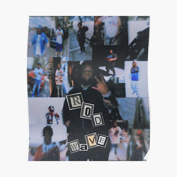 "Rod Wave" Poster for Sale by GoodVibesEmpire | Redbubble