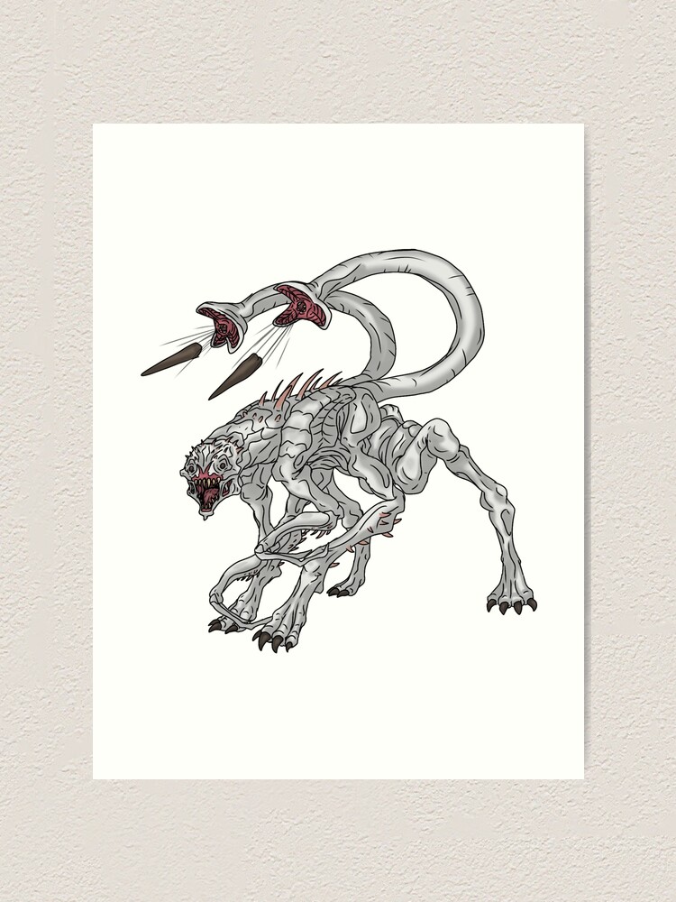 "The Tomorrow War White Spike/ Whitespike" Art Print for Sale by ...