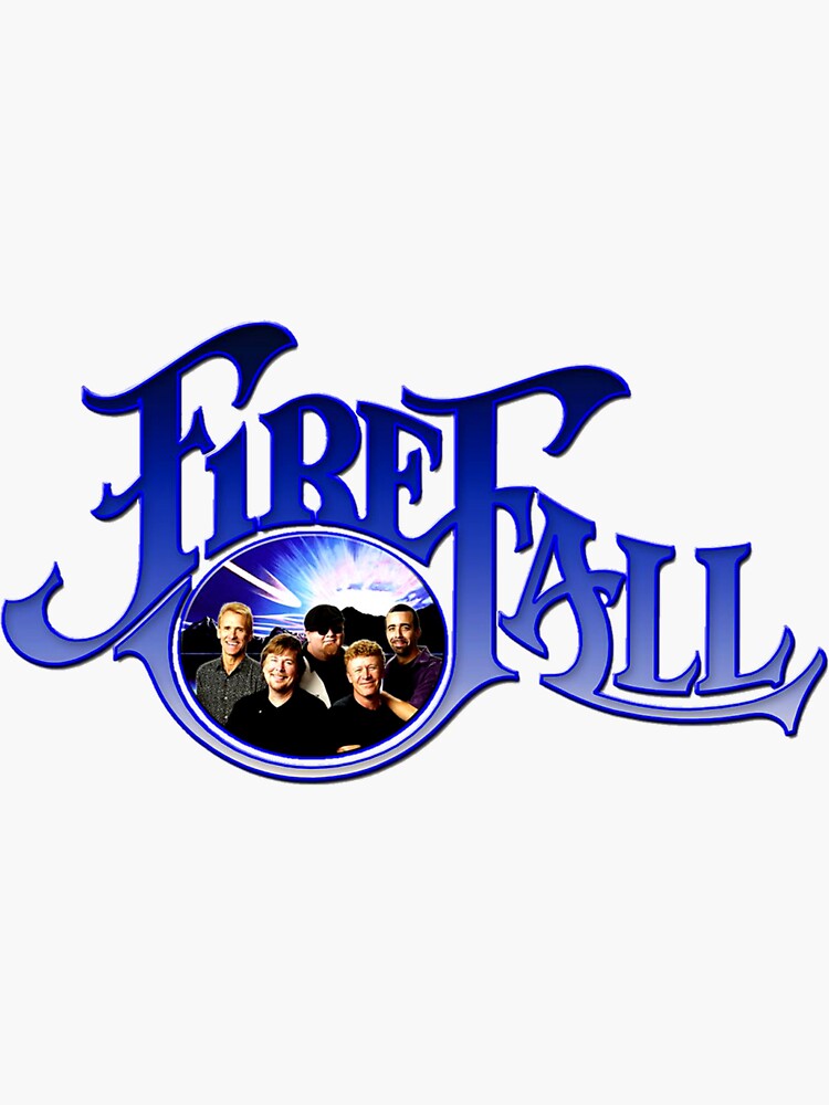 "best logo rock country band firefall best selling gajiumr" Sticker for ...