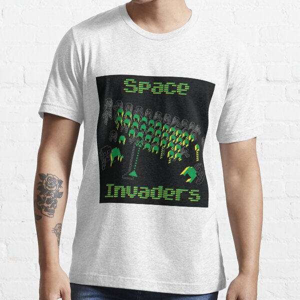 "Space Invaders Inspired 3D Arcade Scene" T-shirt for Sale by ...