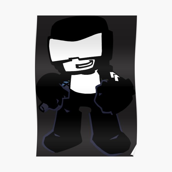 "TankMan FNF (Friday Night Funkin)" Poster for Sale by Atsuhiro | Redbubble