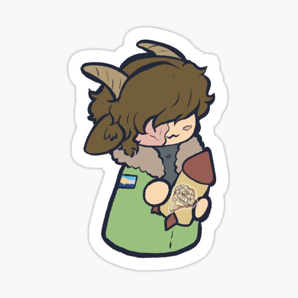 "Tubbo Blob!" Sticker for Sale by ArtemisLinehart | Redbubble
