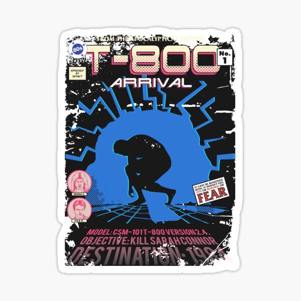 "The arrival" Sticker for Sale by daveleonardo | Redbubble