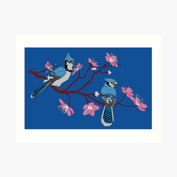 "Blue Jays mating Season" Art Print by GlennLandasWSS1 | Redbubble