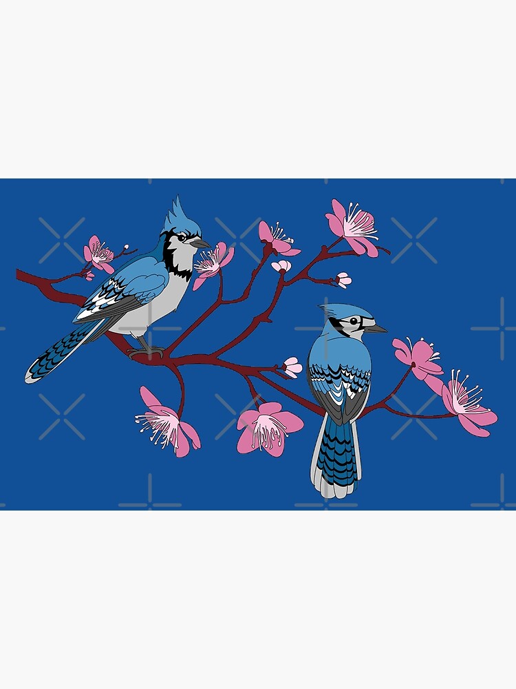 "Blue Jays mating Season" Art Print by GlennLandasWSS1 | Redbubble
