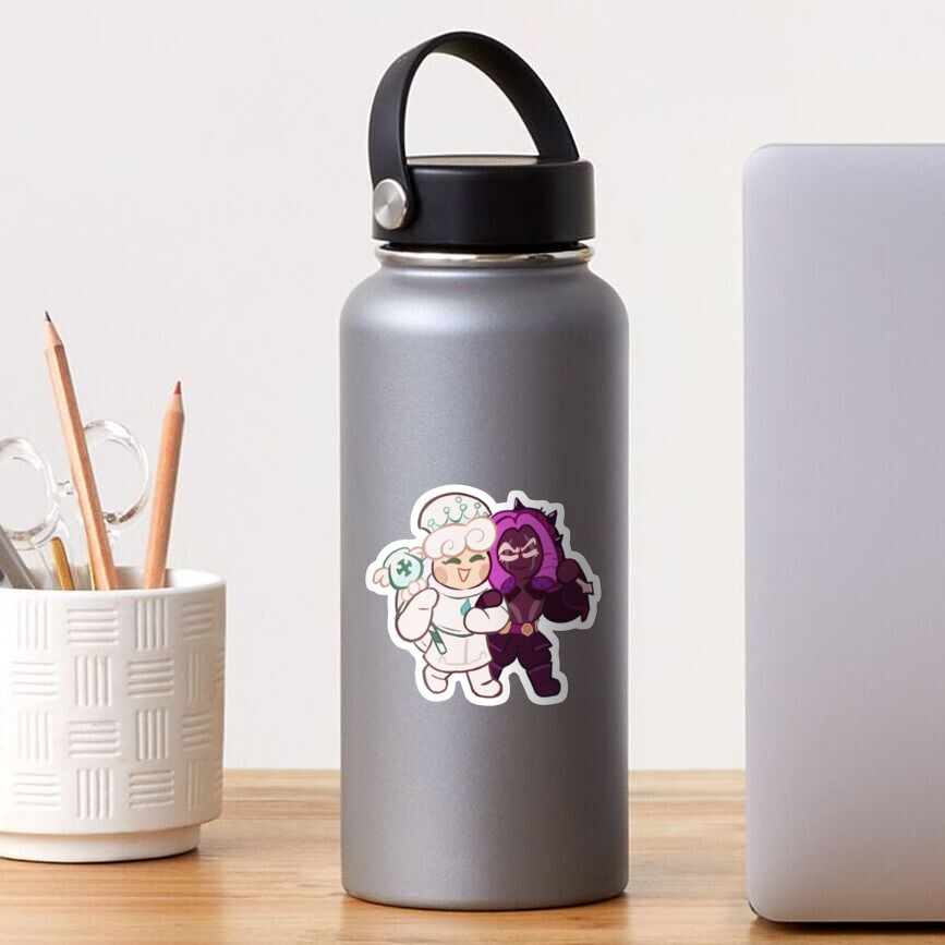 "Milk and Purple Yam Cookie" Sticker for Sale by SYNTHC0RE | Redbubble