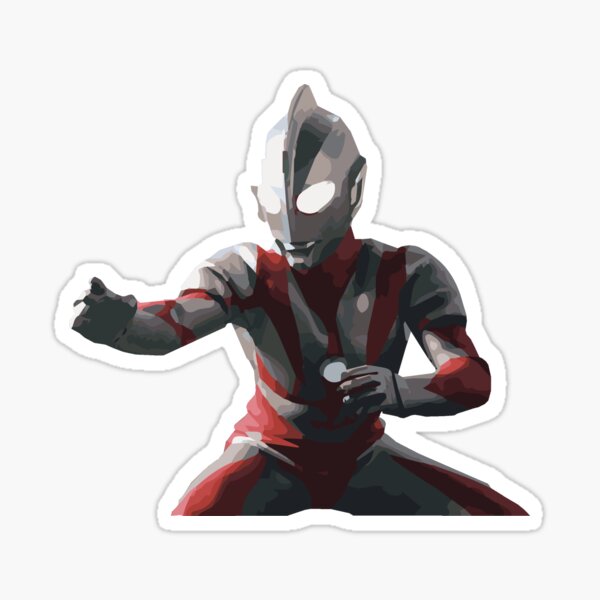 "Classic Ultraman" Sticker for Sale by setwave | Redbubble