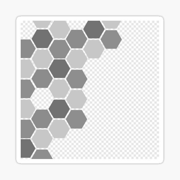"Hexa" Sticker for Sale by engineer2030 | Redbubble