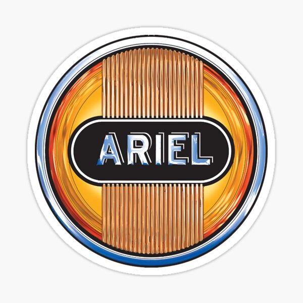 "Ariel Motorcycles 1 " Sticker for Sale by ahgurske | Redbubble