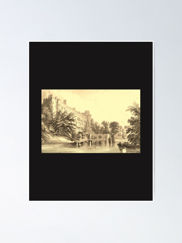 "Warwick Castle, England, Medieval" Poster by artsphere | Redbubble