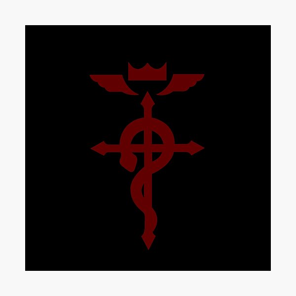 "Fullmetal Alchemist Flamel - Red" Photographic Print by Snitler ...