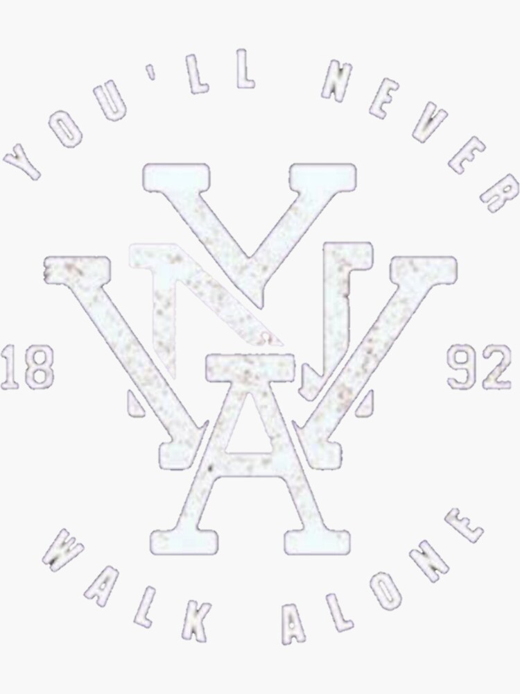 "YNWA" Sticker by jcummings1n | Redbubble