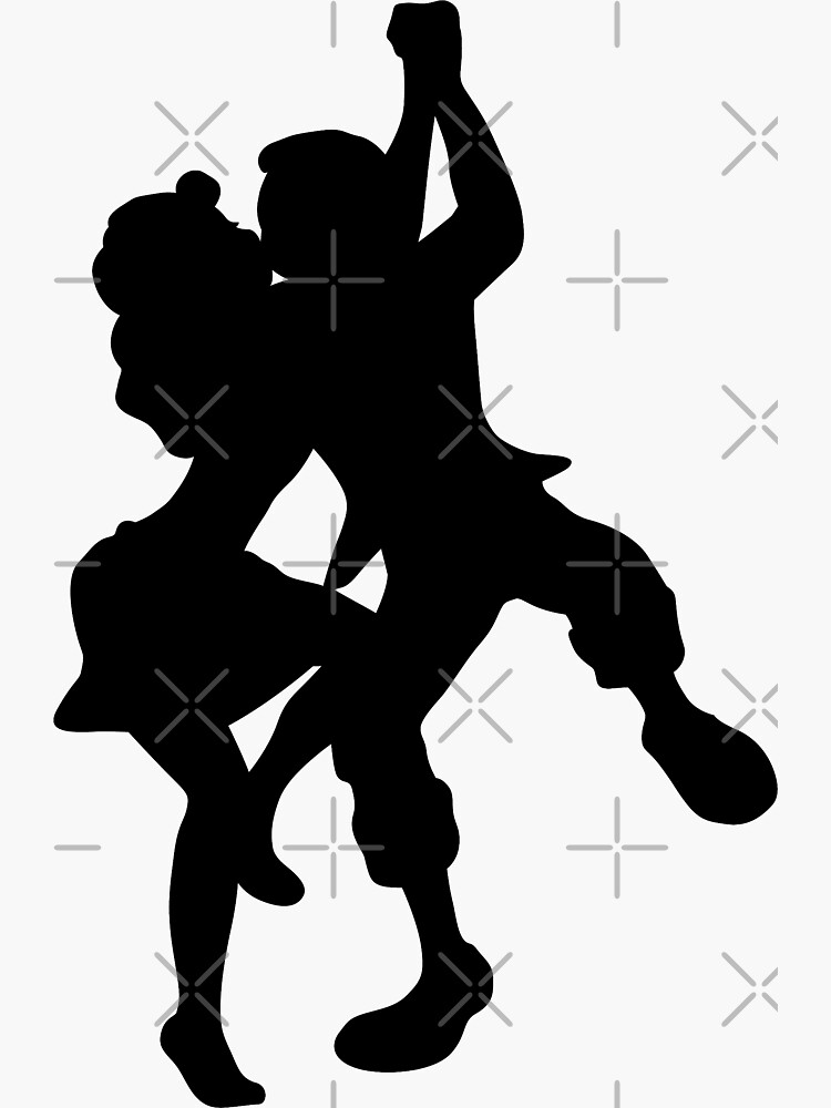 "Collegiate Shag dancers1" Sticker for Sale by Balboa29 | Redbubble