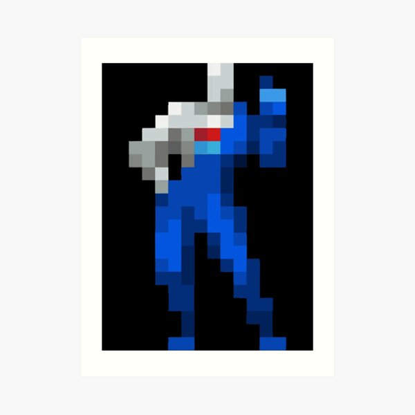 Pepsiman Art Prints | Redbubble