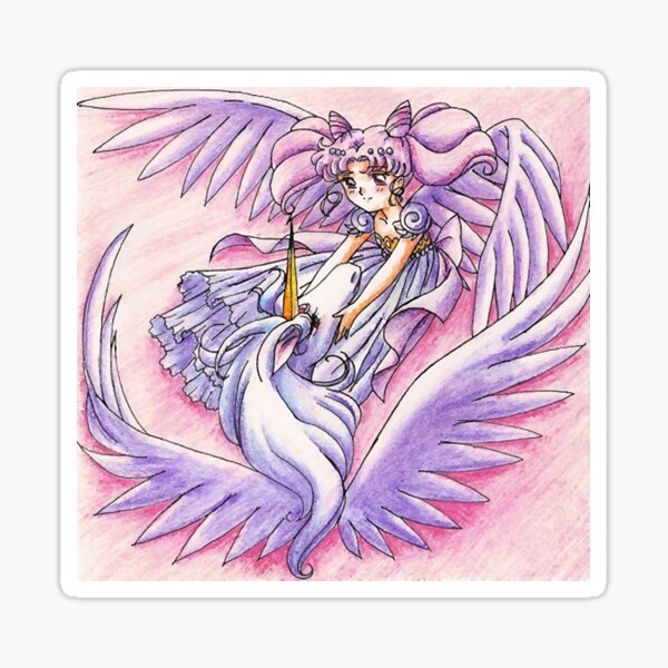 "Princess Chibiusa and Pegasus " Sticker by marlineseu | Redbubble