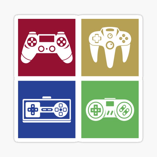 "Gaming Remote Controller Retro game Controller Collection Vintage ...