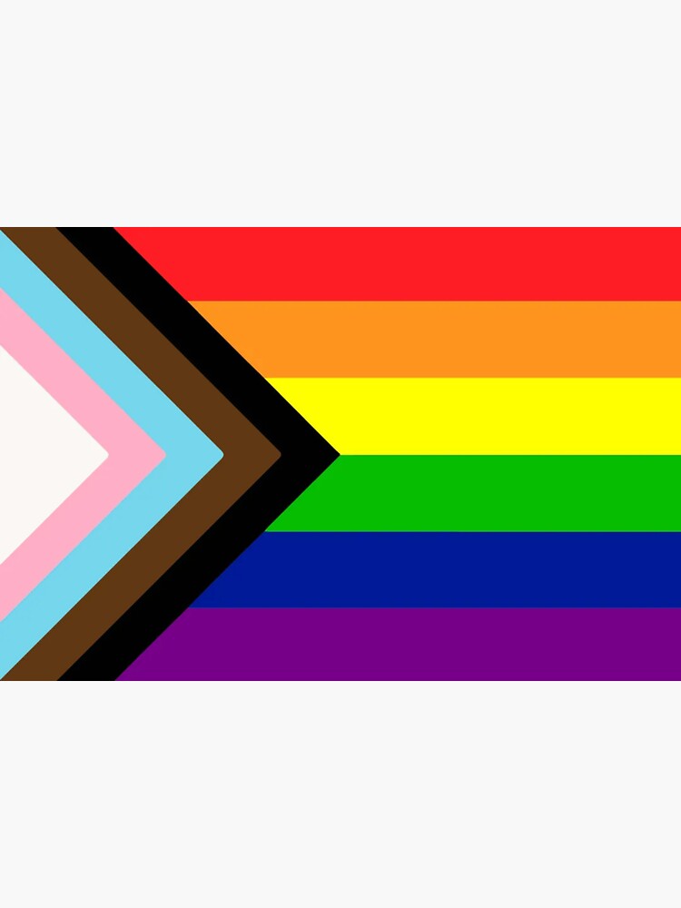 "Modern Pride Flag" Sticker by BodhiVintage | Redbubble