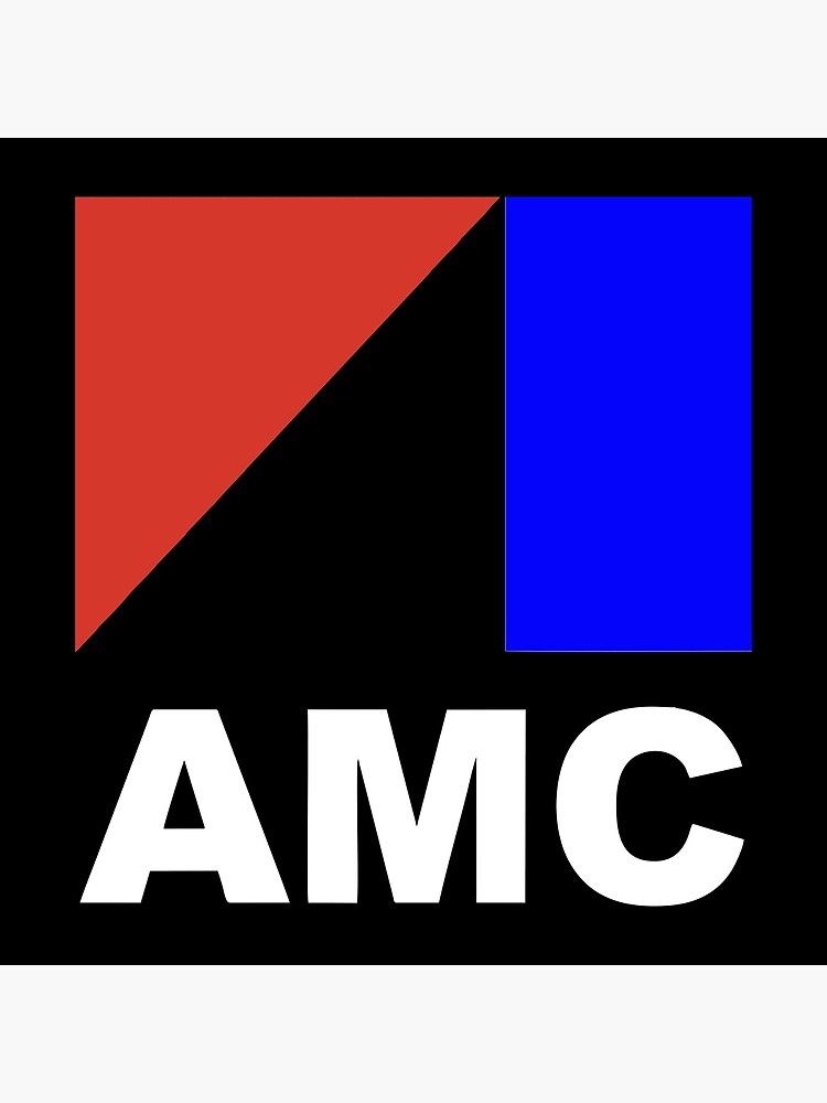 "AMC Logo" Poster for Sale by maroipetri | Redbubble