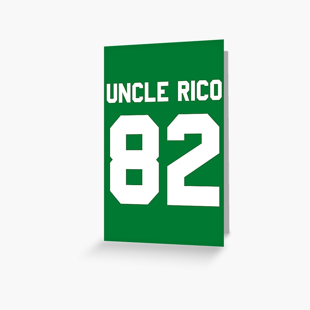 "Uncle Rico Dynamite Football Jersey " Greeting Card by fandemonium ...