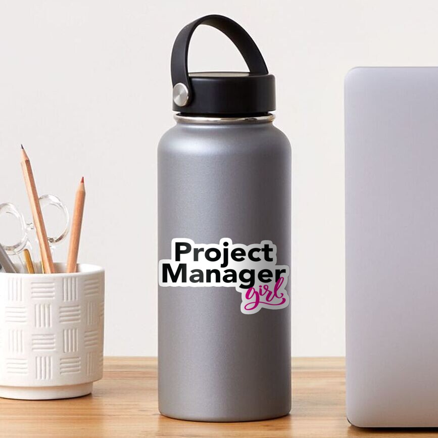 "Project Manager Girl" Sticker by ProjectX23 | Redbubble