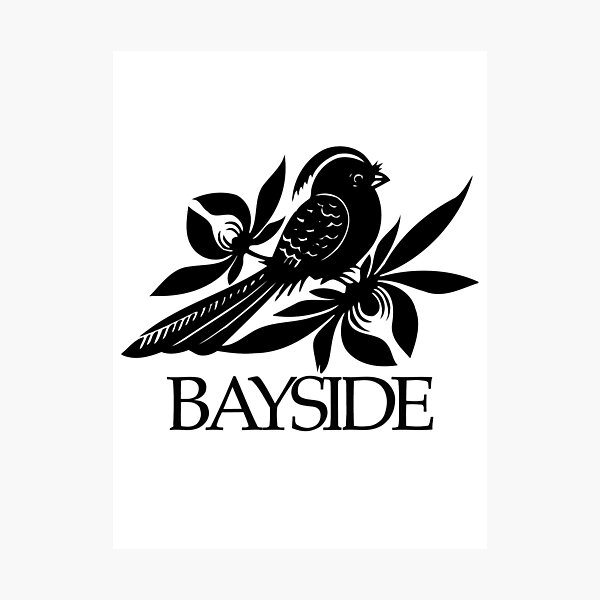 "Bayside Band Logo" Photographic Print for Sale by GoldenWrapper ...