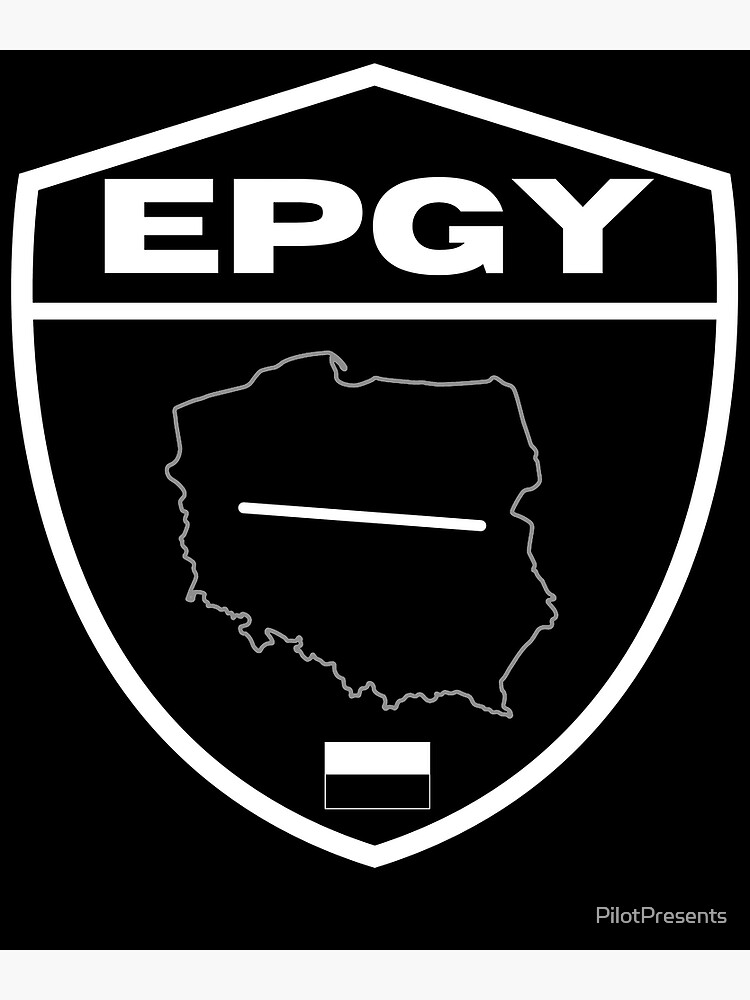 "Grady Airport (EPGY) Crest" Poster by PilotPresents | Redbubble