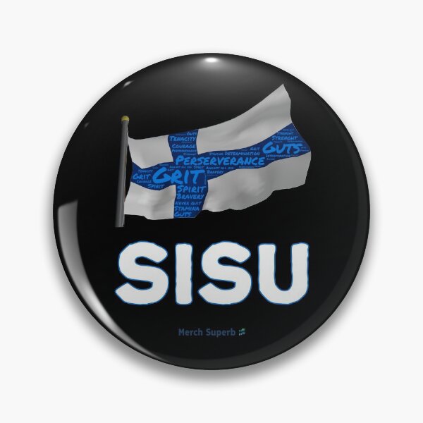 Sisu Pins and Buttons | Redbubble