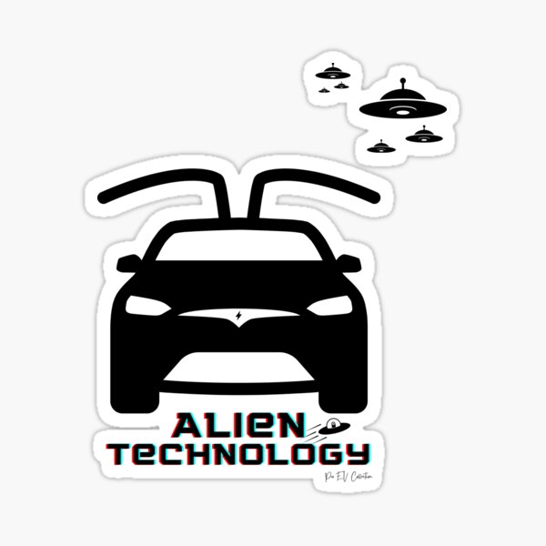 "PRO EV Collection - Alien Technology" Sticker for Sale by adorableTs ...