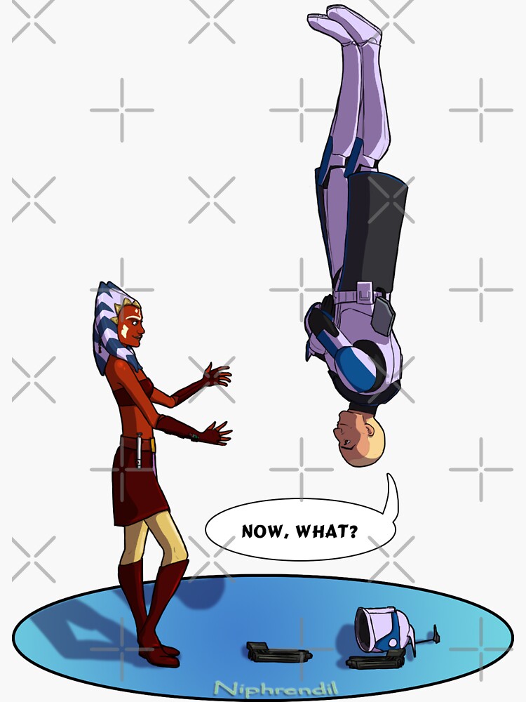 "The Force" Sticker for Sale by niphrendil | Redbubble