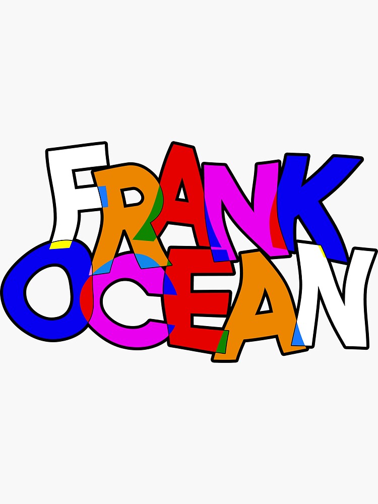 "Frank Ocean" Sticker for Sale by liyangelique | Redbubble
