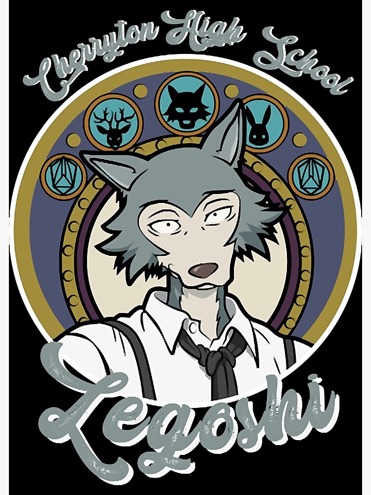 "BEASTARS 2 LEGOSHI " Poster for Sale by Hollobaugh1989 | Redbubble