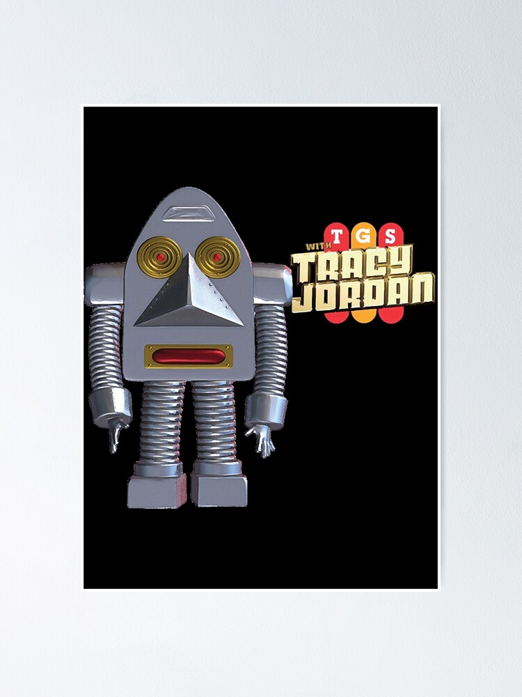 "TGS Robot Tracy Jordan logo " Poster for Sale by utcroissant32 | Redbubble