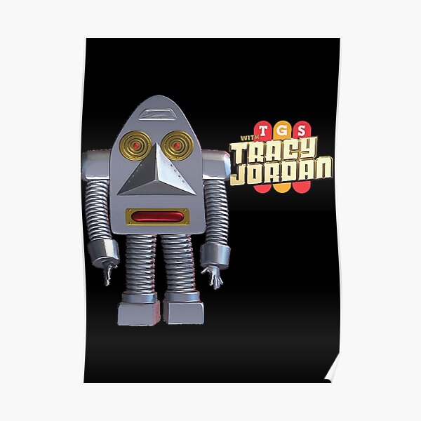 "TGS Robot Tracy Jordan logo " Poster for Sale by utcroissant32 | Redbubble